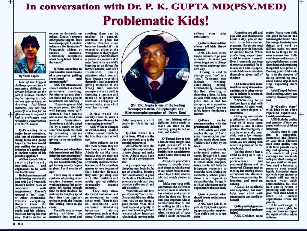 Interview with Dr P K GUPTA | deemag and chest clinic